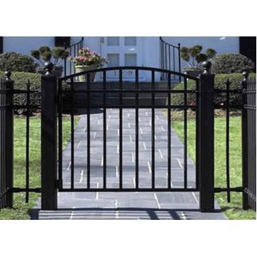 Quality Stainless Steel Wrought Iron Metal Fence Gate For House for sale