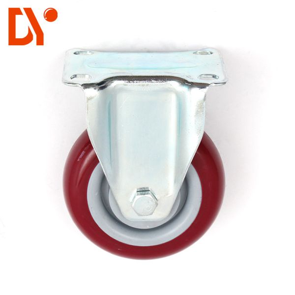 Quality Nylon Industrial Caster Wheels For Push Cart Trolley 130mm Height For Moving Products for sale