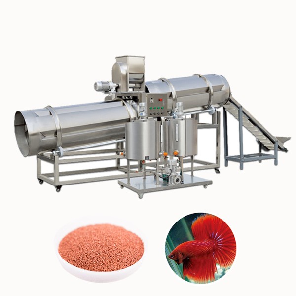 Quality 1000kg/H Floating Fish Feed Processing Line Production 80kw for sale