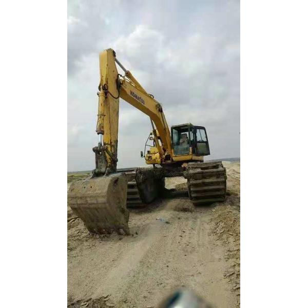 Quality Durable Amphibious Pontoon Upper Excavator Hydraulic Components With Track for sale
