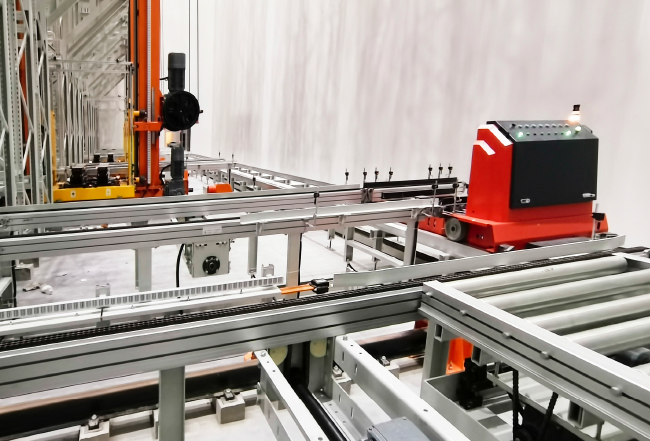 Cold Storage Warehouse Pallet Stacker Crane ASRS Logistics Center Automatic Storage And Retrieval System