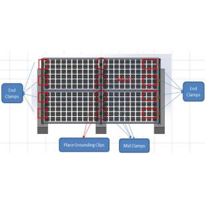 Quality Ground Mounted Flat Roof Solar Mounting System Solar Panel Support system Solar for sale