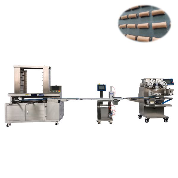 Quality Filled Stuffed Energy Bar Automatic Date Bar Making Machine Line 304 SS for sale