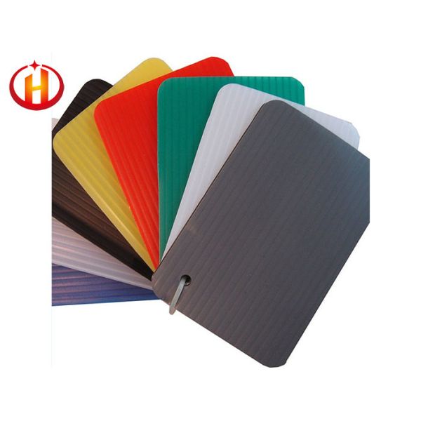 Quality Colorful Non Toxic Polypropylene Corrugated Plastic Sheet For Packaging for sale