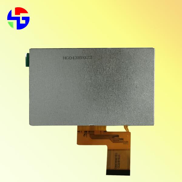 Quality Standard 480x272 High Brightness TFT Display 4.3 inch RGB Interface for sale