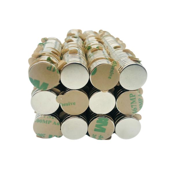 Quality SGS Neodymium Rare Earth Disc Magnets N52 Round Strong Type Industrial Grade for sale