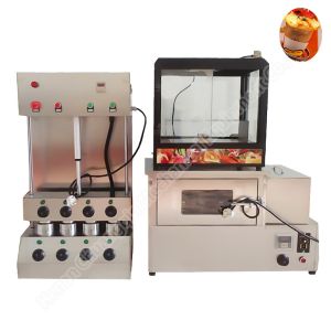 Quality OEM Automatic Industrial Food Machines Pizza Paper Cone Making Machine For Bread for sale