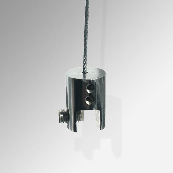 Quality Aluminium Brass Self-Locking Wire Cable Display System For Signage And for sale