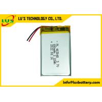Quality LP403048 3.7v 600mah Rechargeable Lithium Battery Flexible Li Polymer for sale