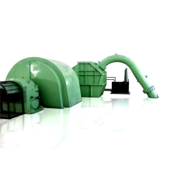 Quality Horizontal Shaft Pelton Turbine Generator 1 Mw High Efficiency Eco Friendly for sale