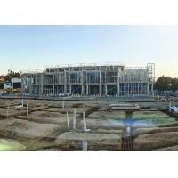 Quality Prefab Apartment Buildings / 3 Storey Prefabricated Buildings With Light Steel for sale