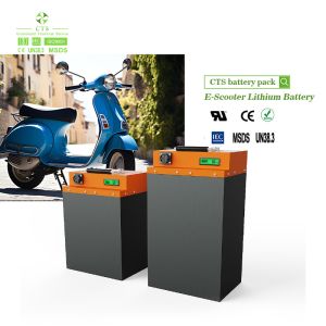 Quality IP67 Light Weight Lithium Ion Battery 72V 40Ah 50Ah For Electric Motorcycle for sale