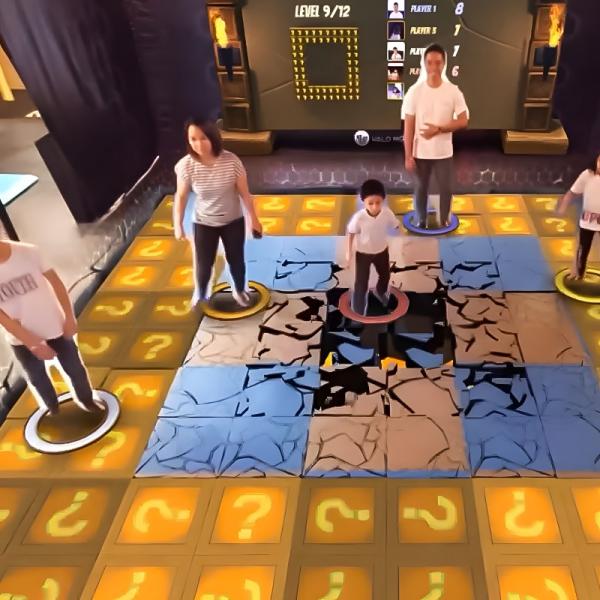 Quality Immersive Activate Game AR Floor Is lava Projection Gaming 3D Interactive Game for sale