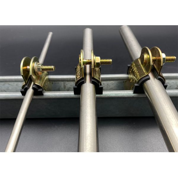 Quality Metal Galvanized 1/2'' Insulated Pipe Fitting Cushion Clamp for sale