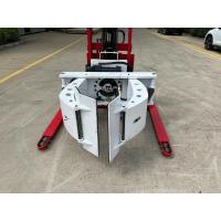 Quality 500kg 1.6m Paper Roll Semi Electric Stacker PU Wheel for sale