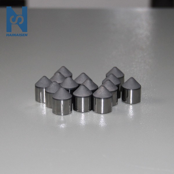 Quality Hard Alloy Tungsten Polycrystalline Diamond Inserts PDC Carbide Mining Button for sale