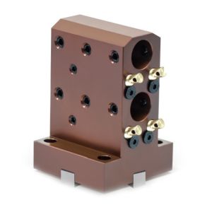 Quality BMT Live Tooling Straight Double Hole Fixed Tool Holder For CNC Lathe for sale
