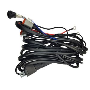 Quality Automotive Fog Light Electrical Wiring Harness With DT Connector for sale