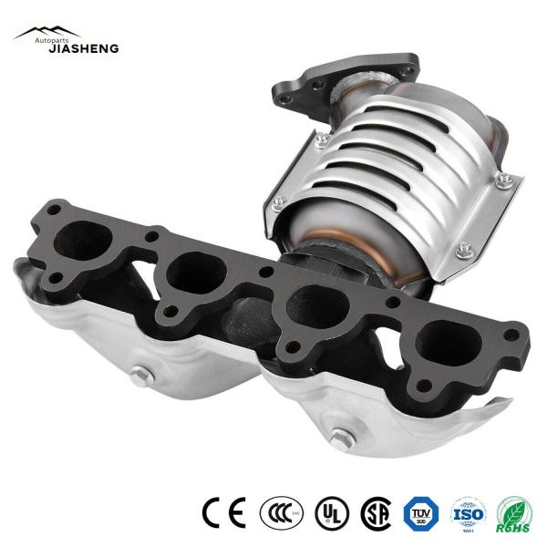 Quality High Flow Steel Catalytic Converter Lower fuel consumption ISO9001 for sale