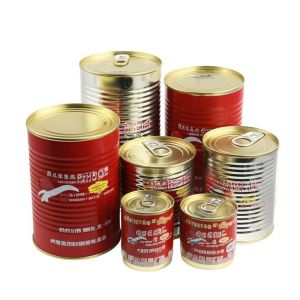 Quality Customized Logo Metal Tin Cans with Easy Open Lids and Recyclable Packaging in for sale
