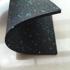 Quality Blue Rubber Floor Rolls 500x500mm 1000x1000mm Black Rubber Mat Roll for sale