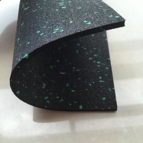 Quality Blue Rubber Floor Rolls 500x500mm 1000x1000mm Black Rubber Mat Roll for sale