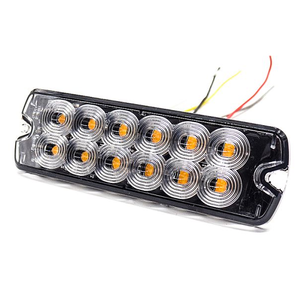 Quality 24W Led Emergency Vehicle Lights Truck Flash Strobe Lights for sale