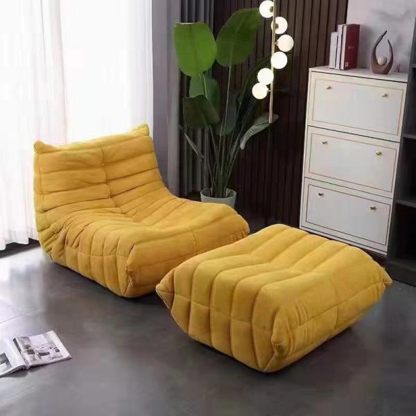 Quality Velvet Leisure Sofa Chair Fabric Living Room Chaise Longue Customized for sale