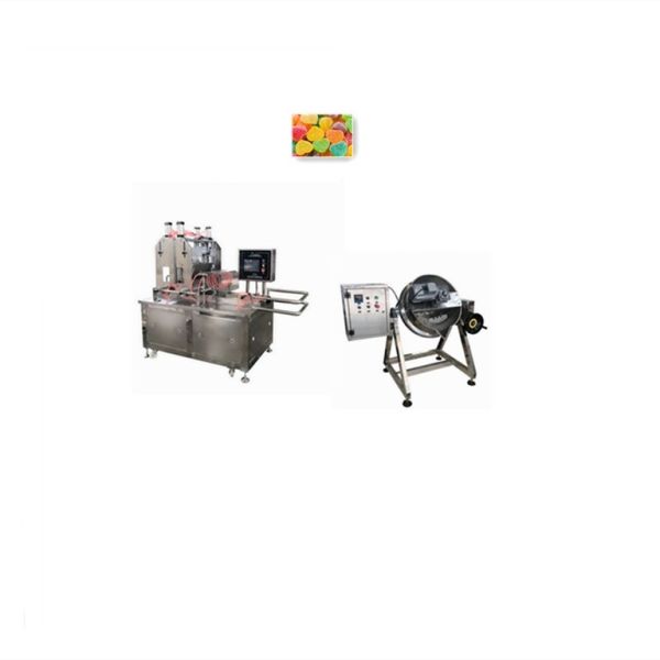 Quality 1900*900*1620mm Apple Pineapple Cherry Gummy Candy Making Machine for Candy for sale