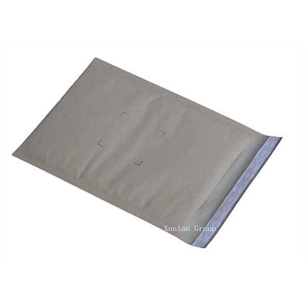 Quality Multi Functional Kraft Paper Bubble Mailers Offset Printing With 2 Sealing Sides for sale