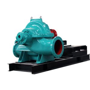 Quality Electric / Diesel Engine Double Suction Split Case Pump Horizonal Installation for sale