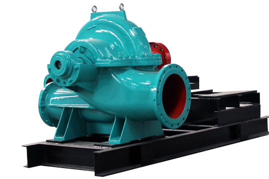 Quality Electric / Diesel Engine Double Suction Split Case Pump Horizonal Installation for sale