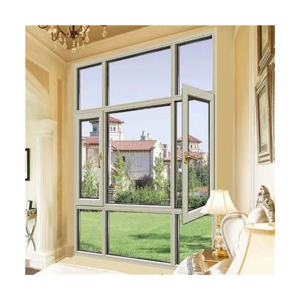 Quality Custom Aluminium Casement Windows Enhanced Soundproof Glass Solution for Office Buildings for sale