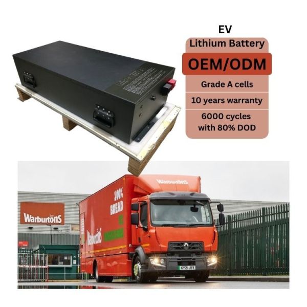 Quality OEM Lithium Truck Battery 96v 100AH 200AH Li Ion EV Battery 6000 Deep Cycles for sale