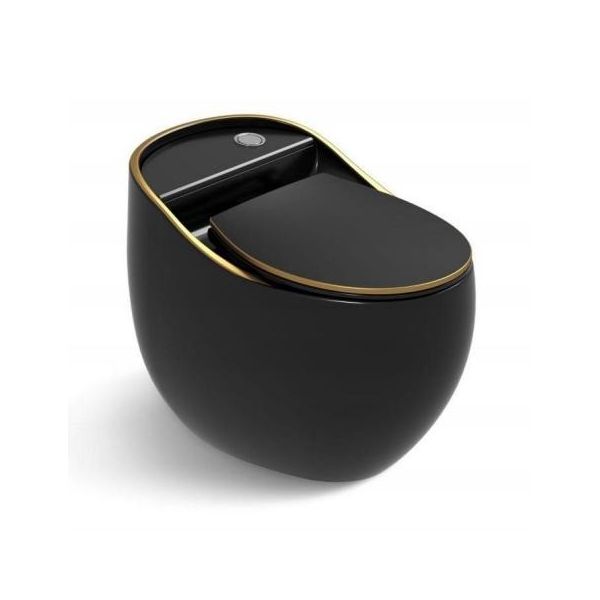 Quality Customer Optional Egg-shaped Color Toilets Seat Bowl WC Smart Toilet Accessories Set for sale