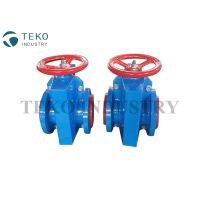 Quality Carbon Steel Slurry Pinch Valve For Mining , Manual Pinch Valve With Natural for sale