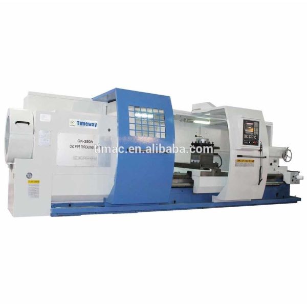 Quality 13000kg Heavy Duty CNC Oil Country Lathe for Large Bore Pipe Threading Solutions for sale