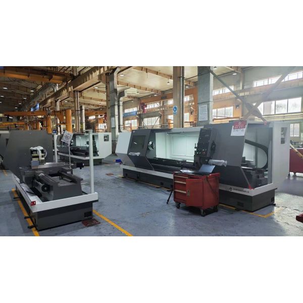 Quality SMTCL High Precision CAK63 Series Metal Flat Bed CNC Lathe Heavy Duty Large for sale