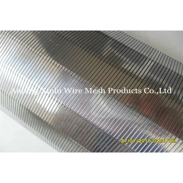 Quality 304L/316L Full Welding Wedge Wire Screen pipe for Harsh Environments for sale