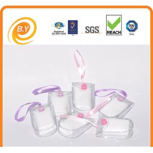 Quality SGS SEDEX 4P Custom Clear Makeup Bag Small Transparent case 0.25mm for sale