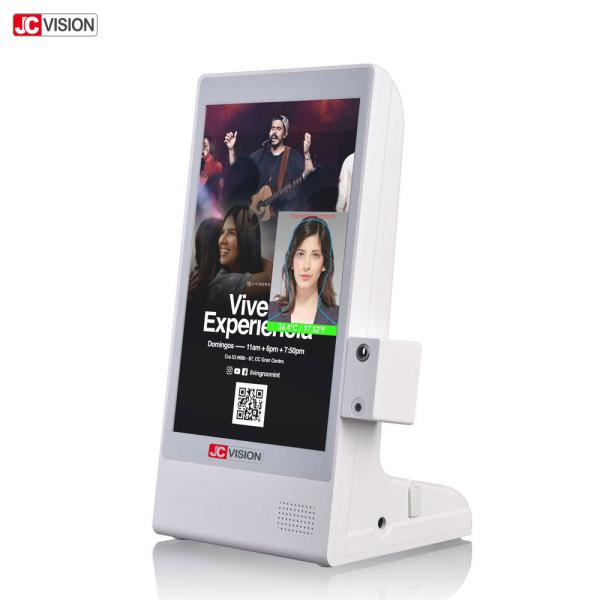 Quality 8 Inch Table Top Digital Signage Advertising Player, Restaurant Table Stand Menu Power Bank for sale