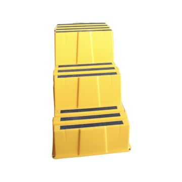 Quality Durable Polyethylene Stackable Step Stool Net Weight 17.6 Lb Nestable for sale