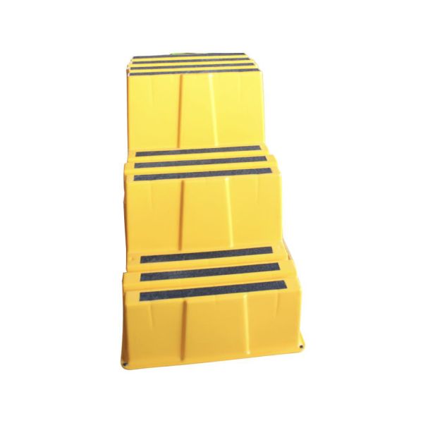 Quality Durable Polyethylene Stackable Step Stool Net Weight 17.6 Lb Nestable for sale