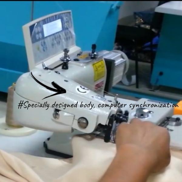 Quality British Formal Dresses Sewing Process Made Easy with Automatic Hemming Machine for sale