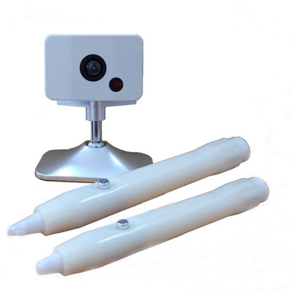 Quality 4096*4096 Optical Portable Interactive Whiteboard Dual Pen touch for sale