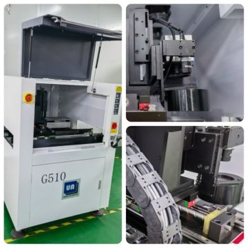 Quality 1.0mm*1.0mm QR Code PCB Laser Marking Machine 800KG for sale