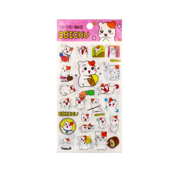Quality Kraft Paper Bottom Vinyl Cartoon Stickers for sale