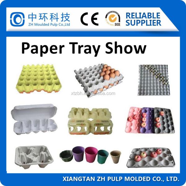 Quality Semi Auto Egg Tray Packaging Machine , Reciprocating Fruit Tray Machine for sale