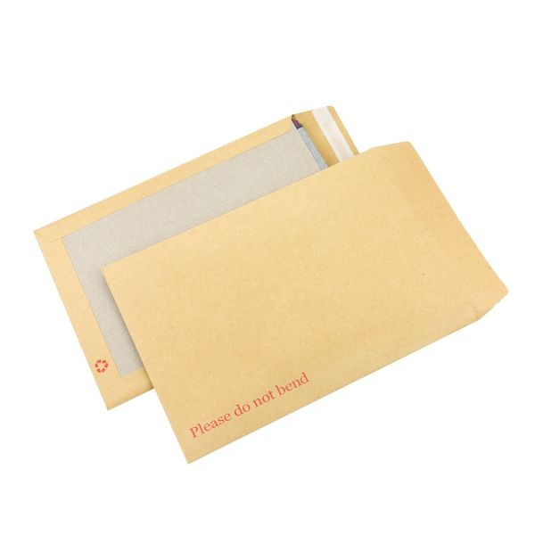 Quality Shipping Mailing Courier Express C4 Grey Board Backed Envelopes with Brown Kraft Paper for sale