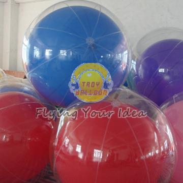 Quality Transparent Inflatable Advertising Inflatable Helium Balloon for Entertainment for sale